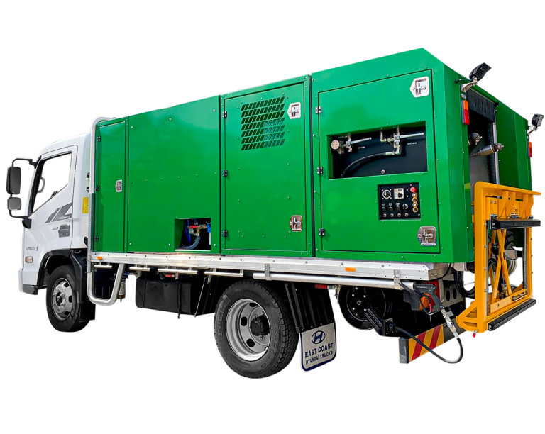 Sprintjett Bin Cleaning Truck System - Sprintjett